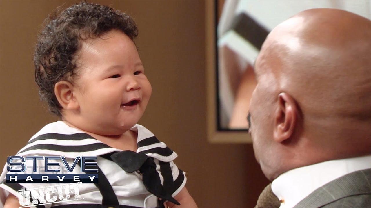 Steve Harvey Introduces Grandson Little Bj Defendernetwork