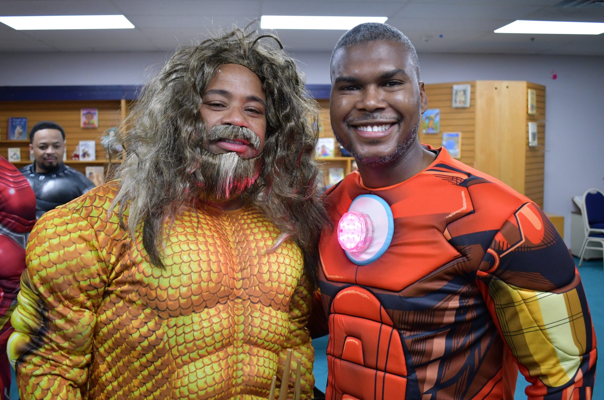 Imani School's 3rd Annual Super Hero Dads Read - DefenderNetwork.com