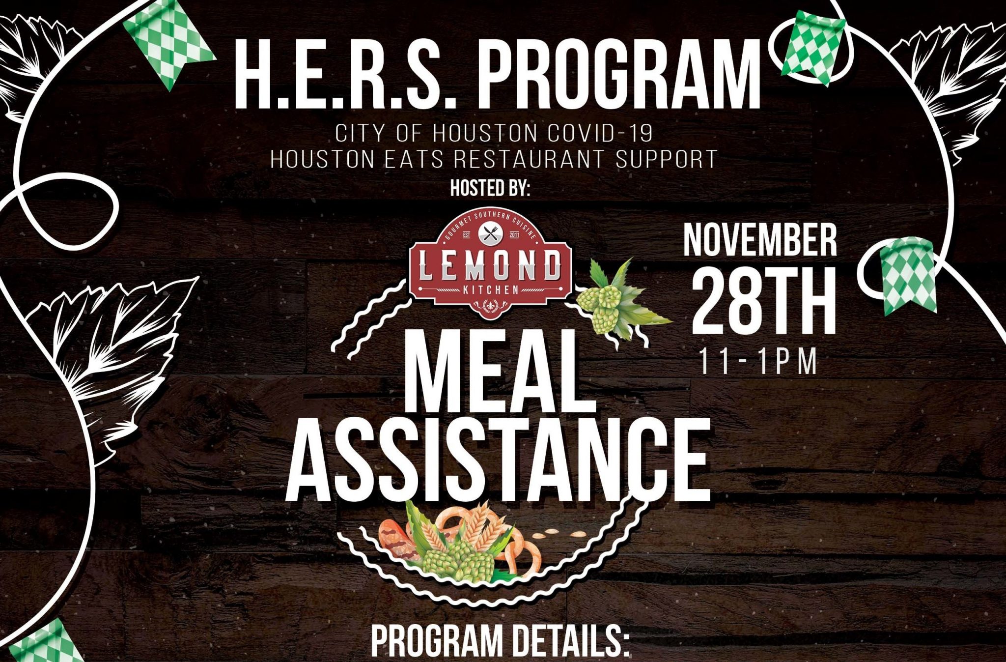 Lemond Kitchen hosts H.E.R.S. Program meal assistance this Saturday ...