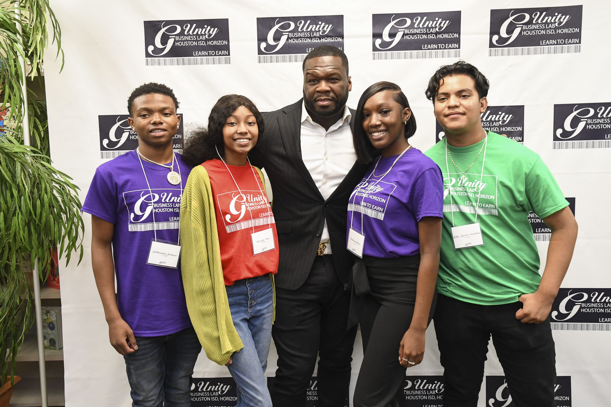 50 Cent launches after-school business program 'G-Unity' in HISD ...