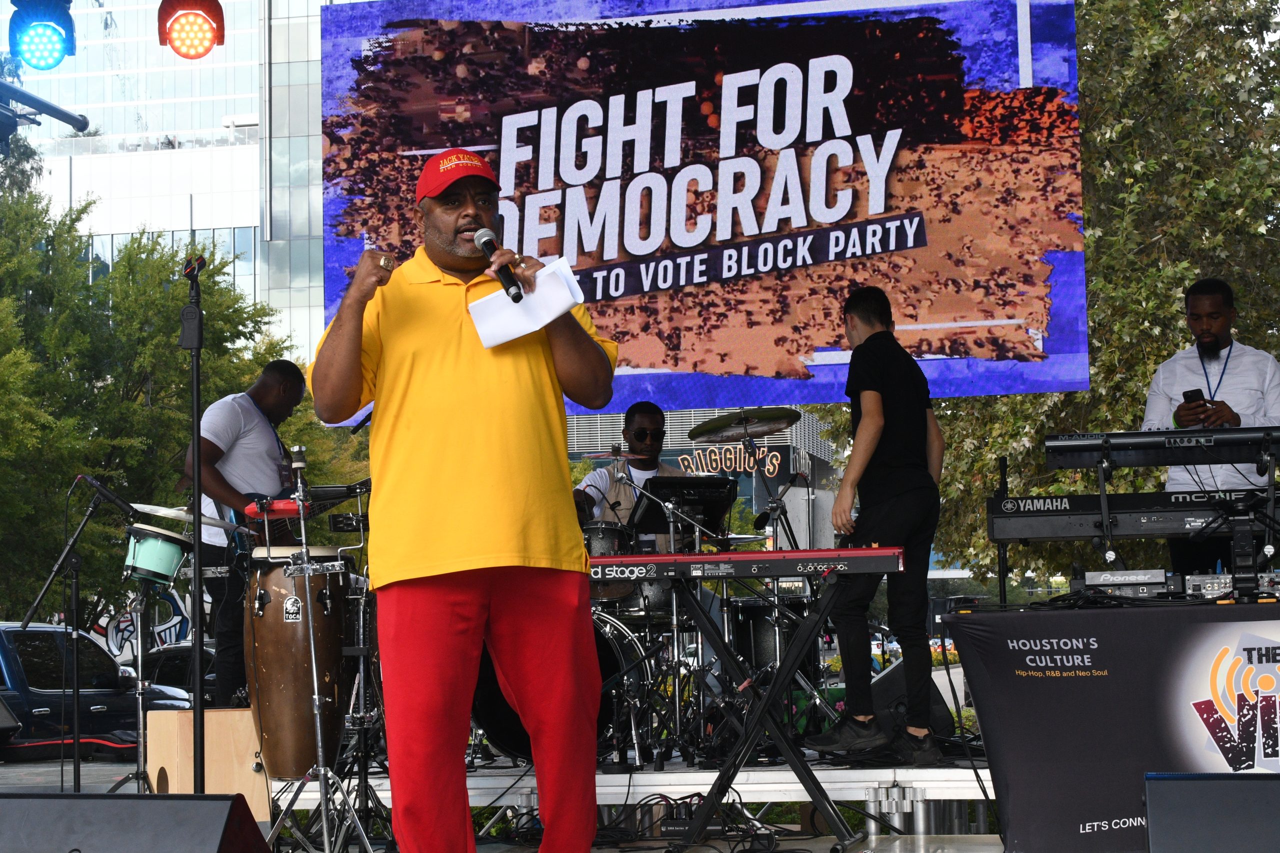 Roland Martin's Fight for Democracy Get Out to Vote Block Party ...