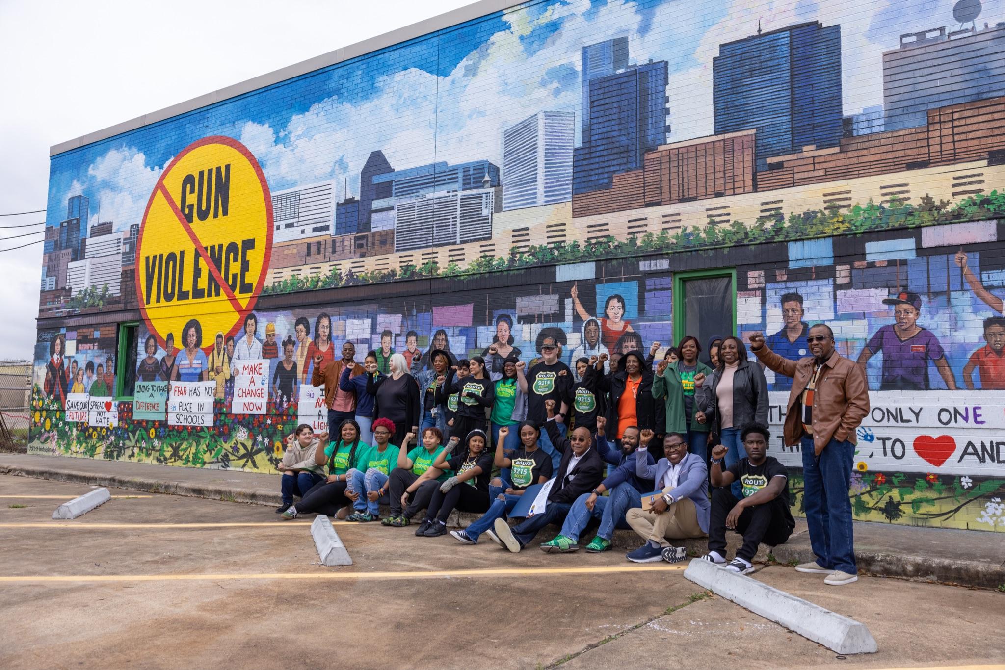 'Stop the Gun Violence' mural unveiled in Sunnyside - DefenderNetwork.com