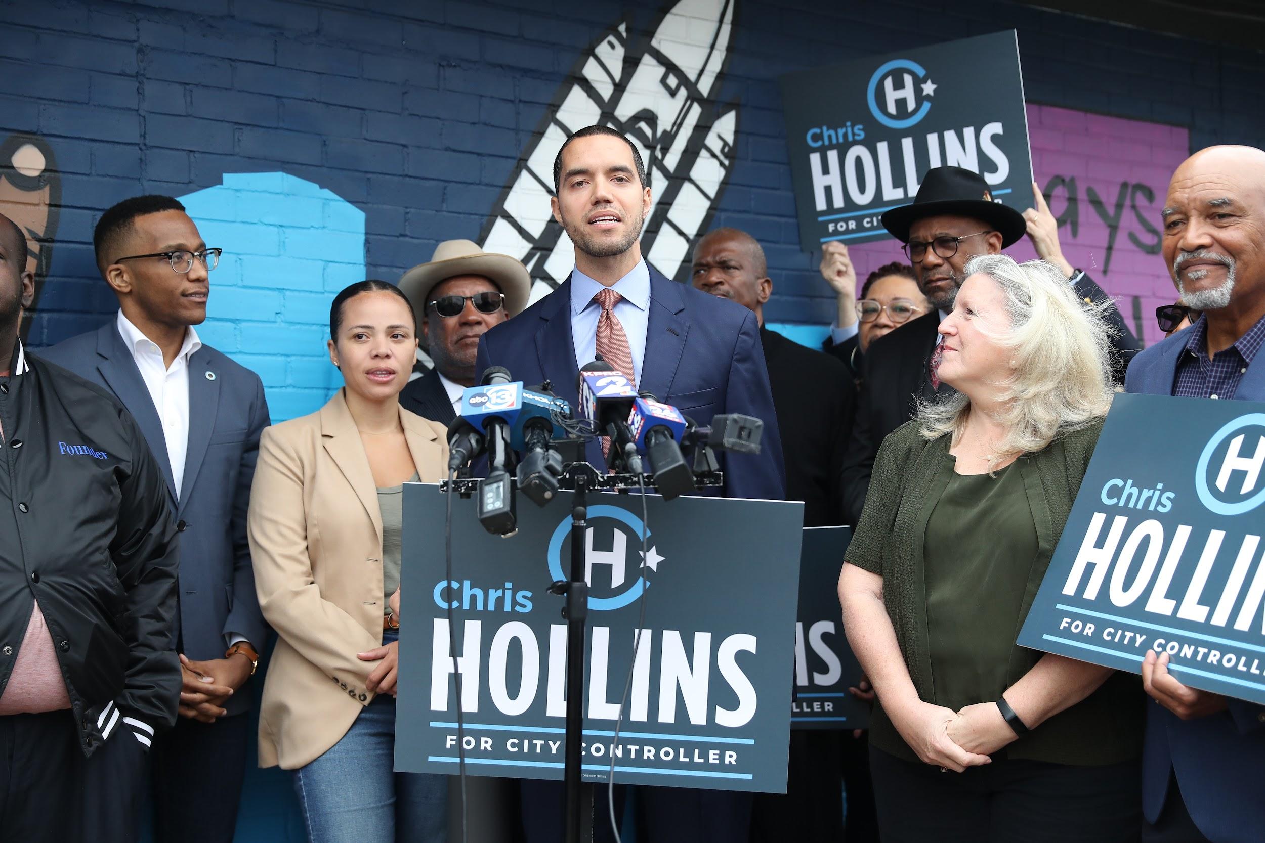 Chris Hollins out of mayor’s race