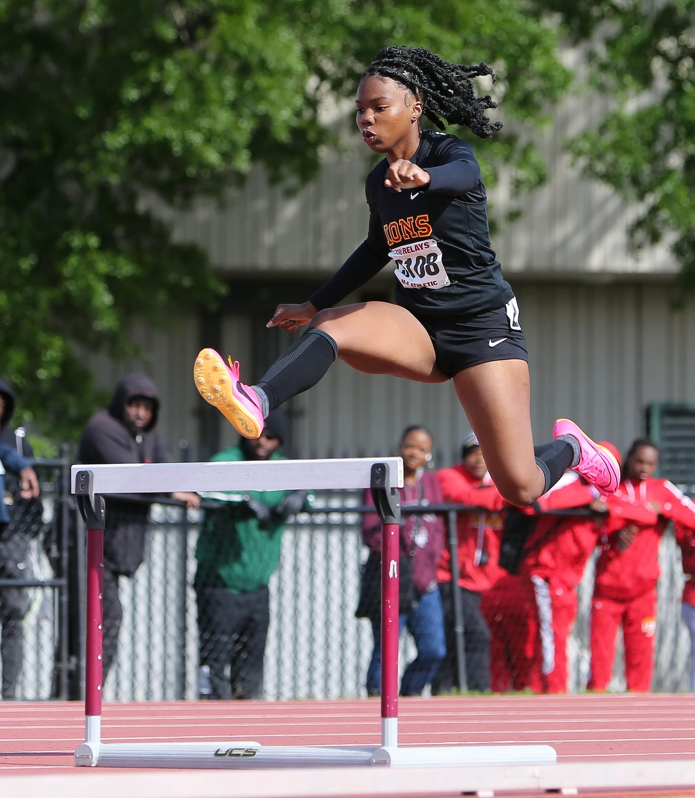 Madison Sweezer hurdles her way to state