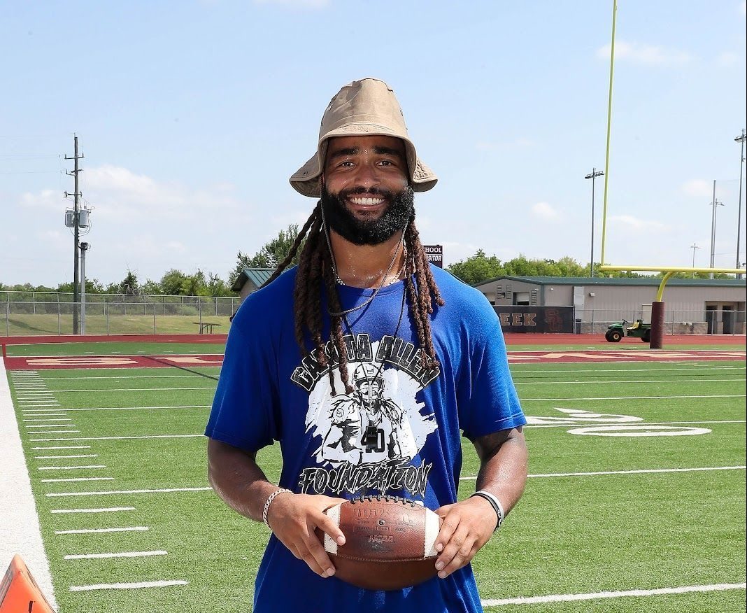 Dakota Allen gives back to his alma mater