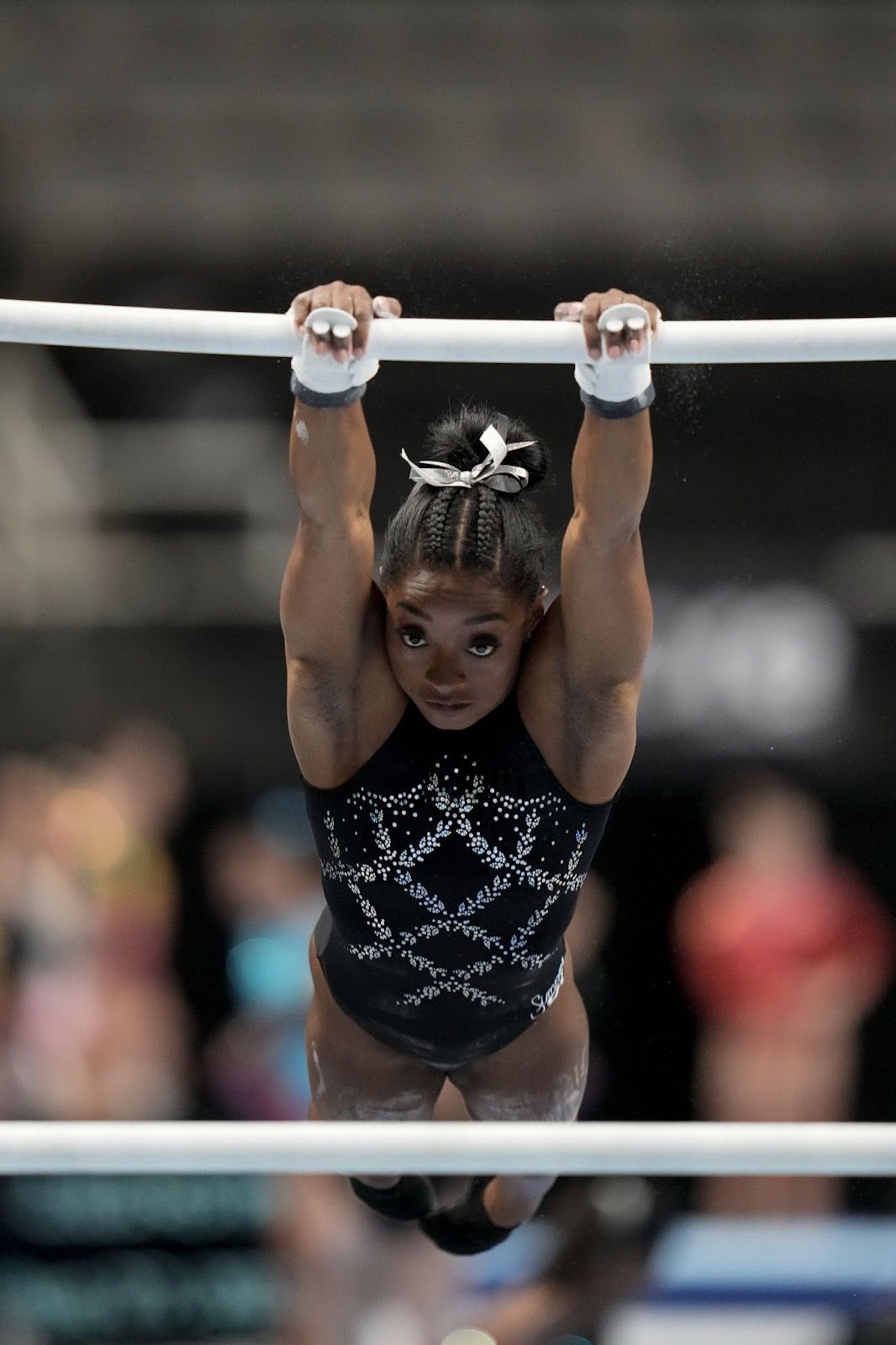 Sports Briefs: Simone Biles makes history in return to competition
