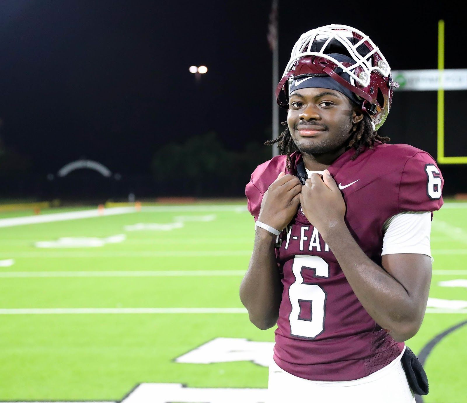 David Vah makes the switch from karate to football
