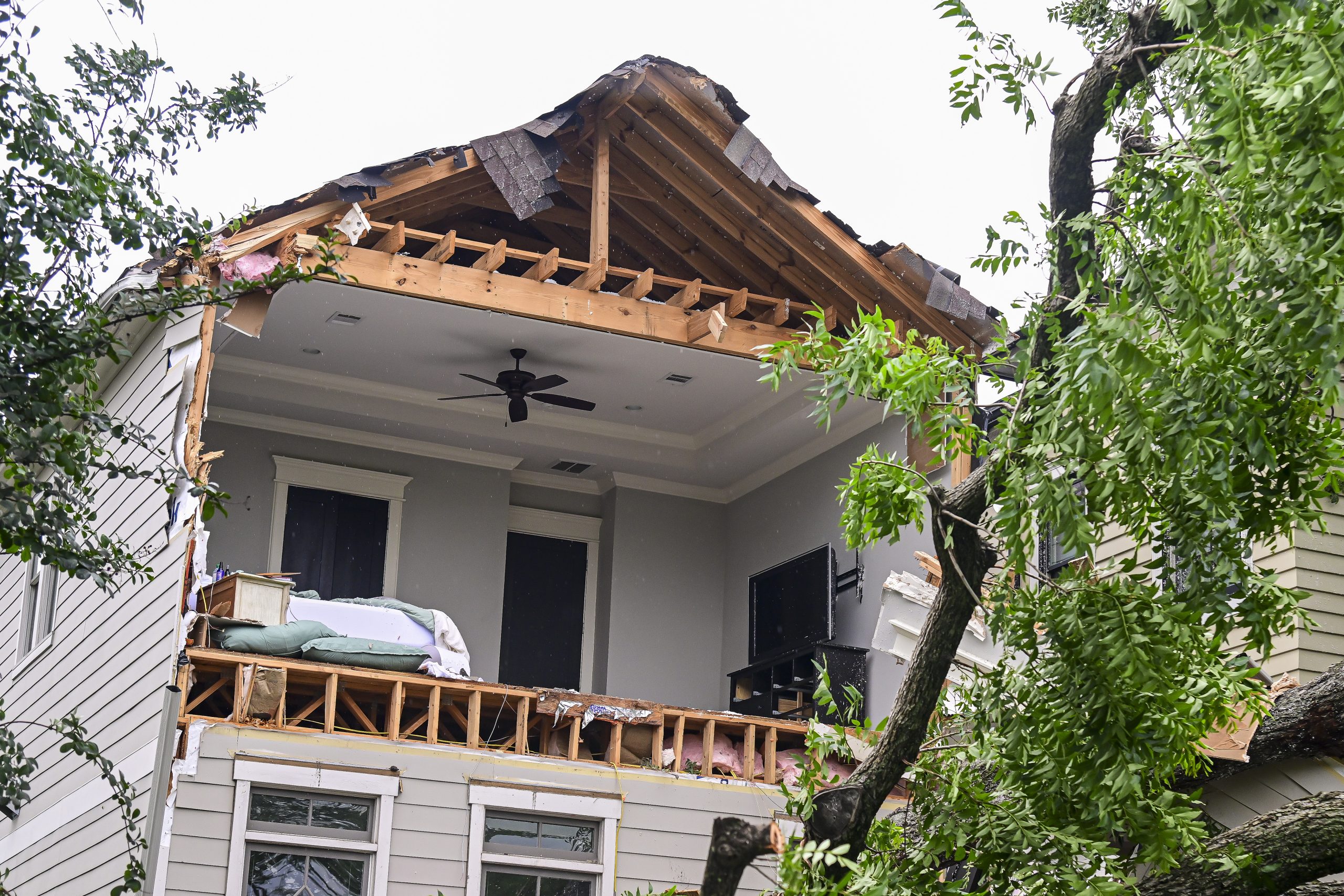 Houston storms claim four lives, cause widespread damage