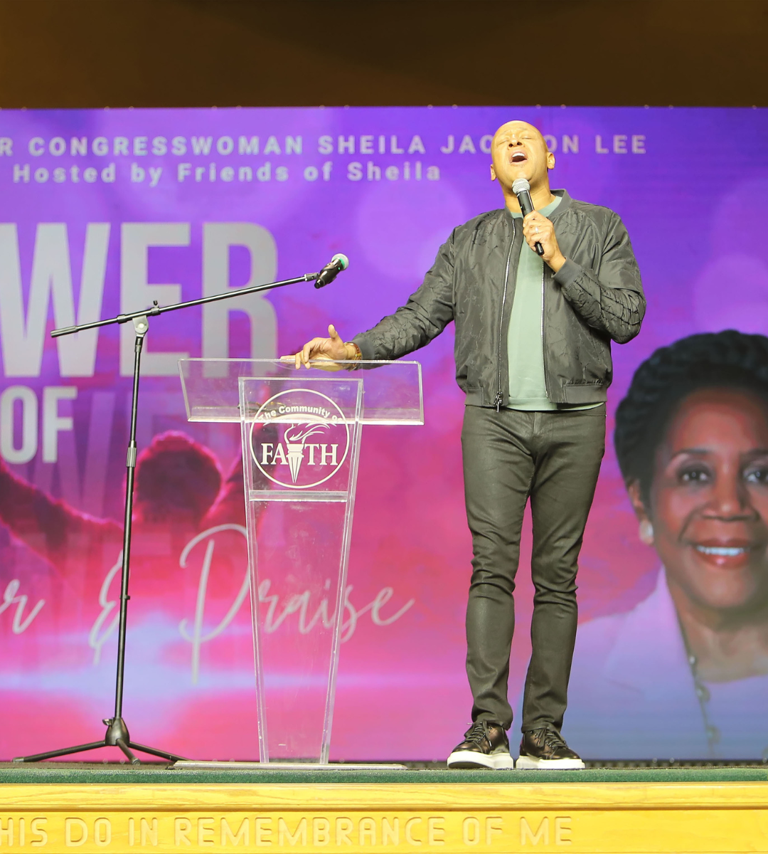 Houston's faith-filled vigil for Congresswoman Sheila Jackson Lee