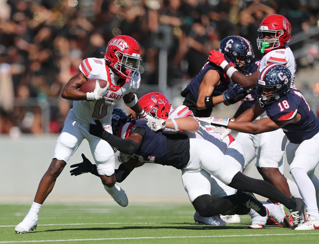 Cypress Lakes' Landon Bridges: A star running back's journey ...