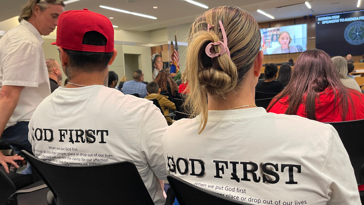 HISD school board faces protests over alleged explicit books ...