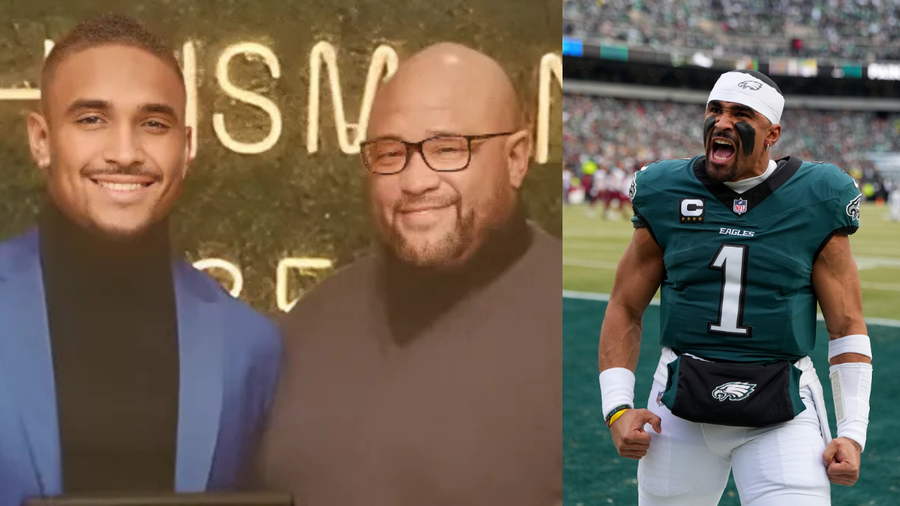 Jalen Hurts' father Averion looks forward to Super Bowl victory ...