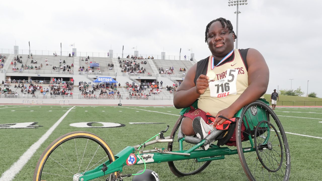 Summer Creek's Marquez Barnes makes history as first male para-athlete ...