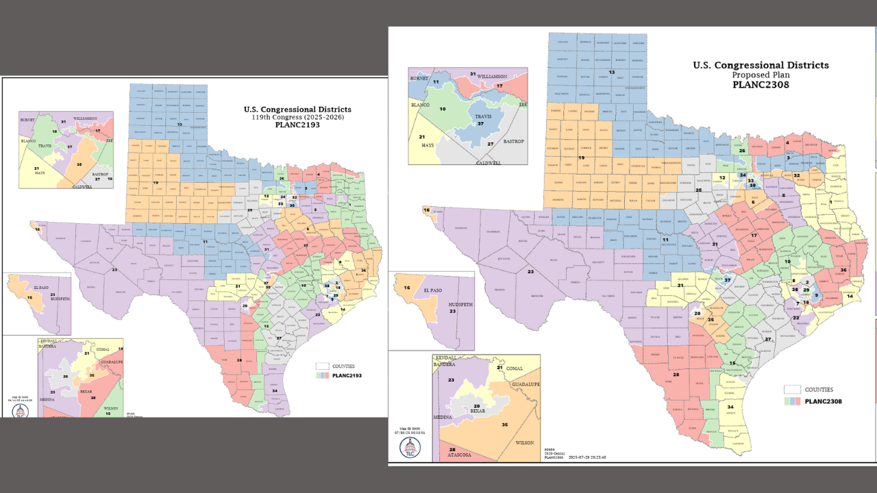 Texas congressional districts: GOP's new map unveiled - DefenderNetwork.com